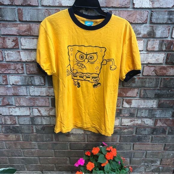 SpongeBob Squarepants | Shirts | Vintage Spongebob Squarepantsringer ...